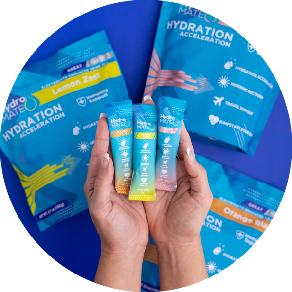 Hydration Electrolyte Drink Packets Variety Pack | HydroMATE