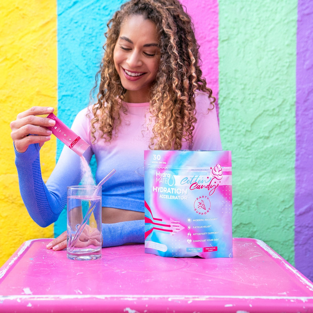 HydroMATE Electrolyte Powder Packs Hydration Accelerator Water Bottles ...